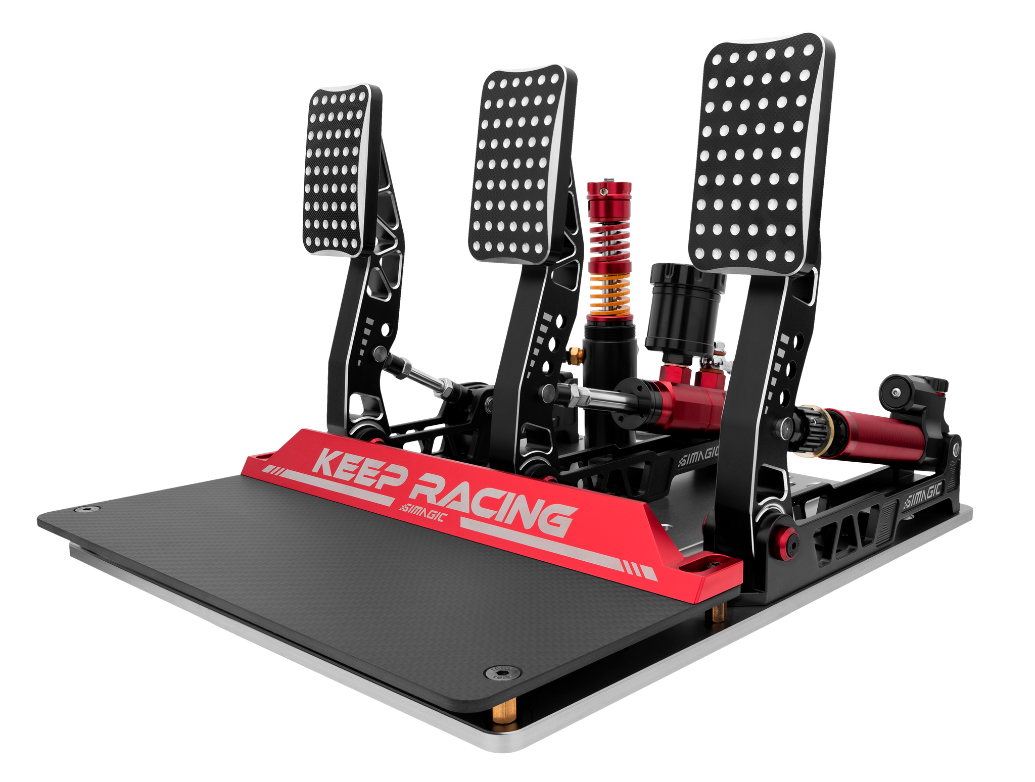 Simagic P2000-R Hydraulic 3-Pedal Set – EG Evolved Simulator Rigs