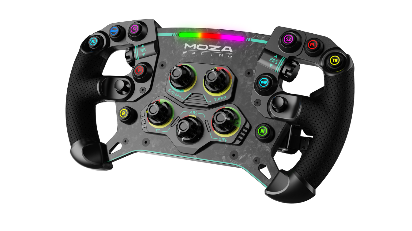 MOZA GS V2 GT Wheel – EG Evolved Simulator Rigs