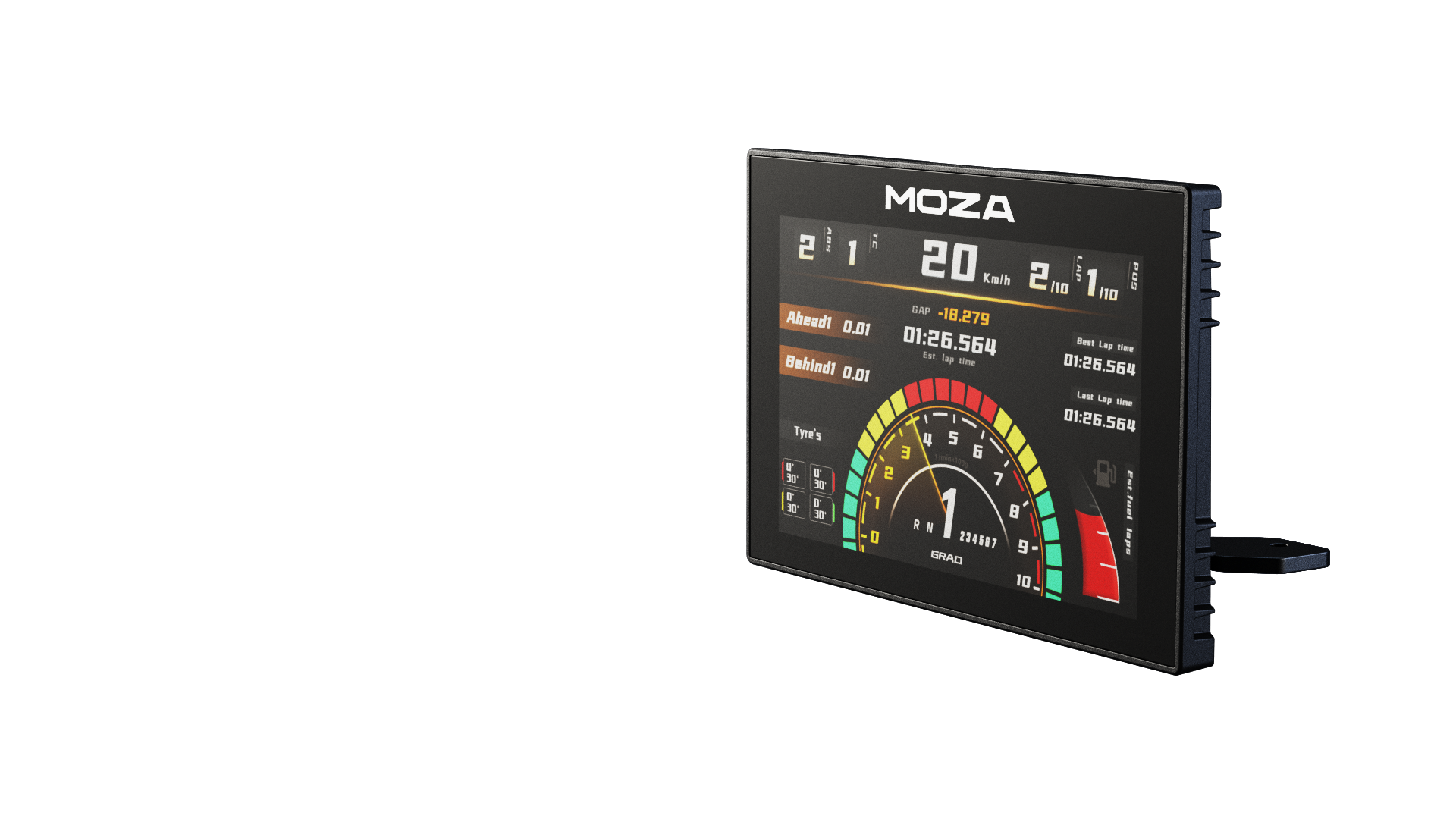 MOZA CM HD Racing Dash – EG Evolved Simulator Rigs