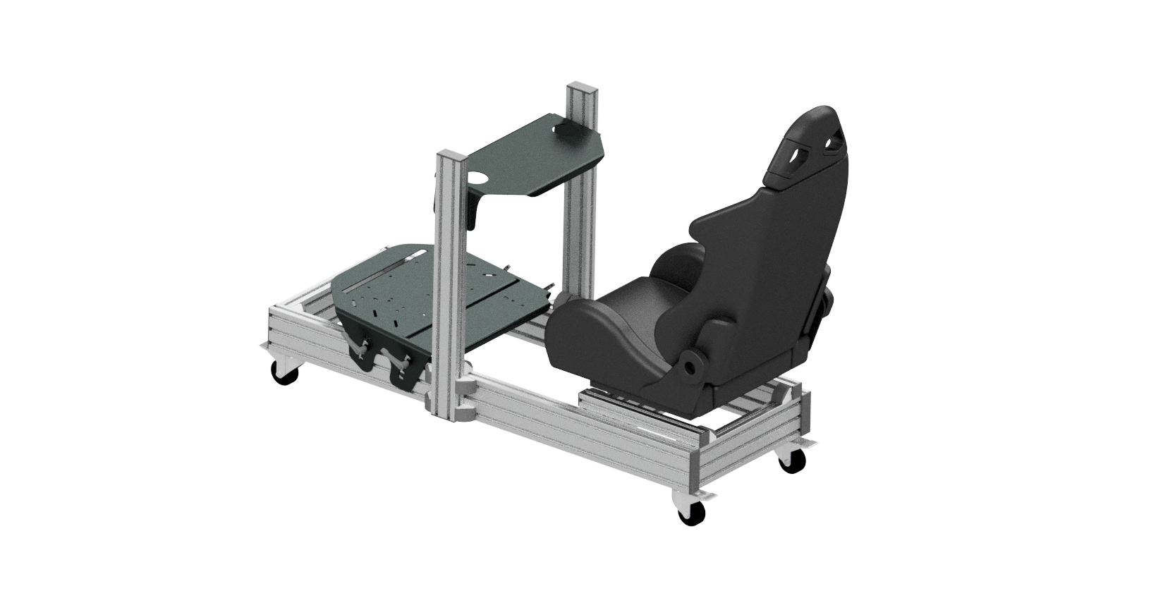EG-R Base Aluminium Rig – EG Evolved Simulator Rigs